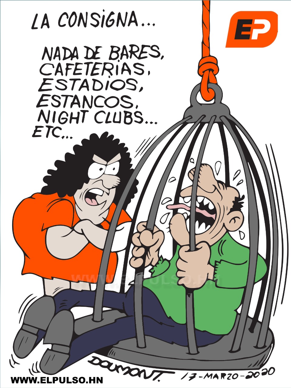 Doumont presenta "La consigna". Opine y comparta. - El Pulso