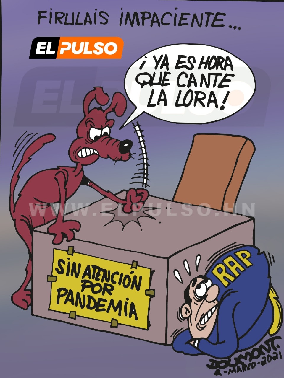 Doumont presenta "Firulais impaciente" - El Pulso